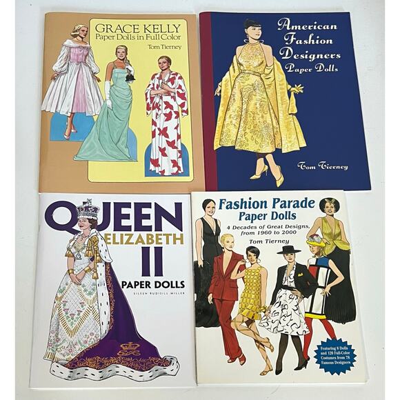 Tom Tierney | Toys | Tom Tierney Paper Doll Book Lot American Fashion ...